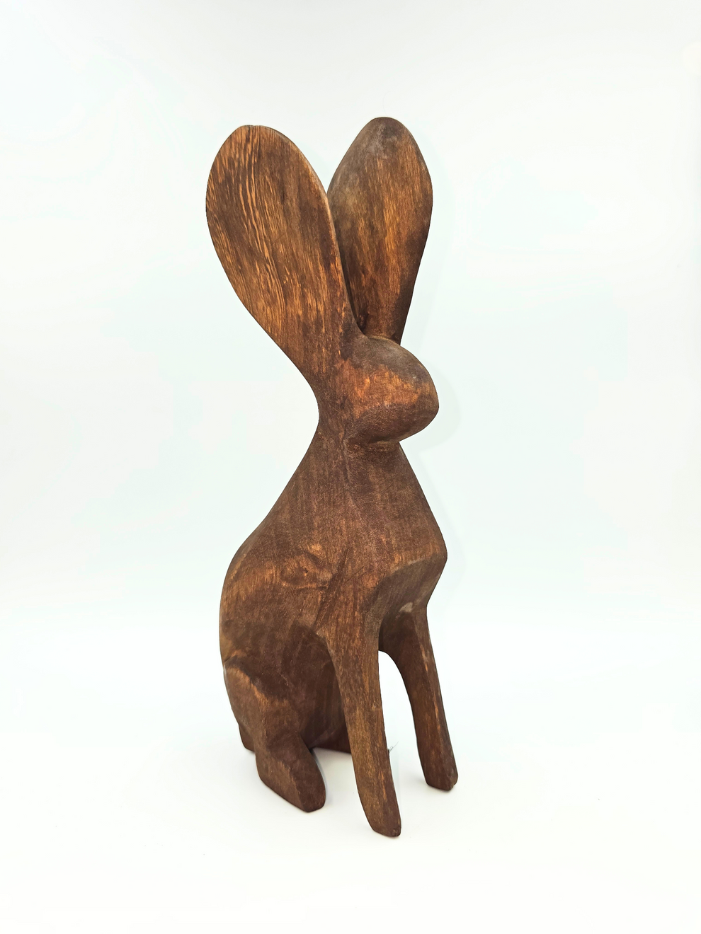 Hand Carved Wooden Bunny - Brown – Ubuntu Spirit Marketplace