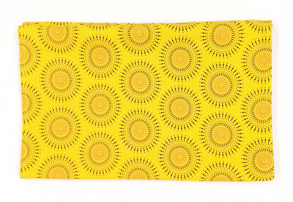 Yellow Shweshwe Table Runner – Ubuntu Spirit Marketplace